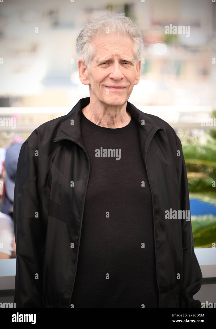 David Cronenberg Photocall of the film "The Shrouds" 77th Cannes Film ...