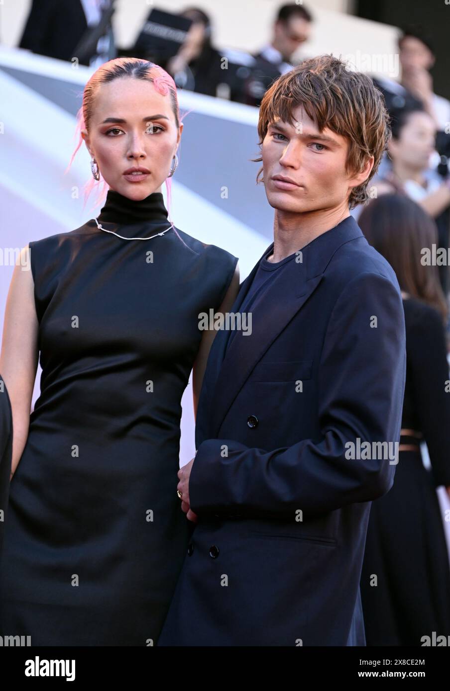 Allegra Ream, Jordan Barrett 'Marcello Mio' Cannes Film Festival ...