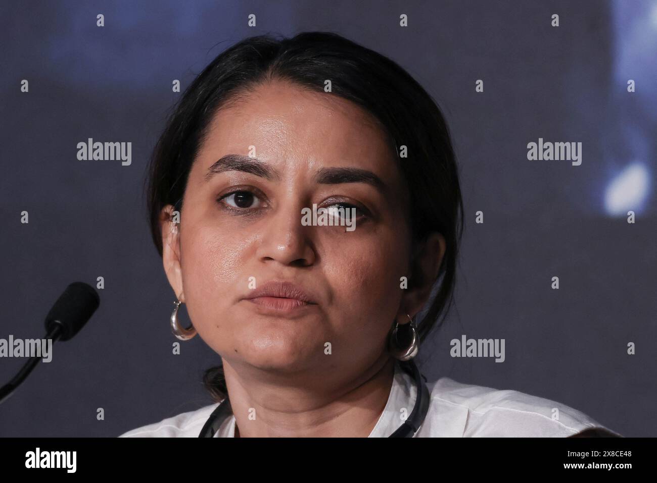 Cannes, France. 24th May, 2024. Payal Kapadia attends the "All We ...