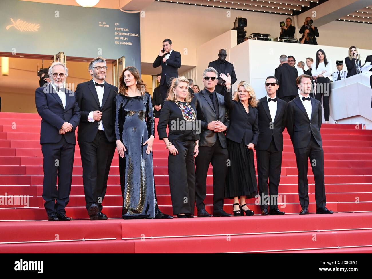 "Marcello Mio" film cast: Fabrice Luchini, Christophe Honoré, Chiara ...