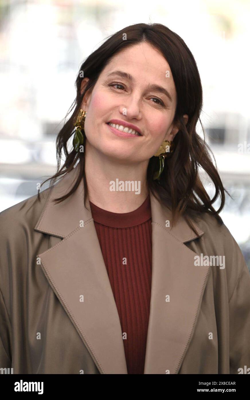 Marie Gillain Photocall of the film "Being Maria" 77th Cannes Film ...