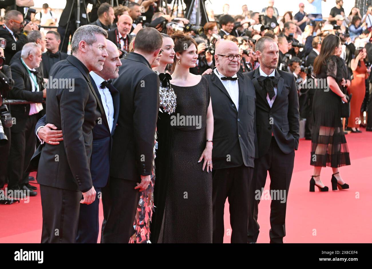 "Niki" film crew: Jalil Lespert, David Gauquié, Damien Bonnard, Céline ...