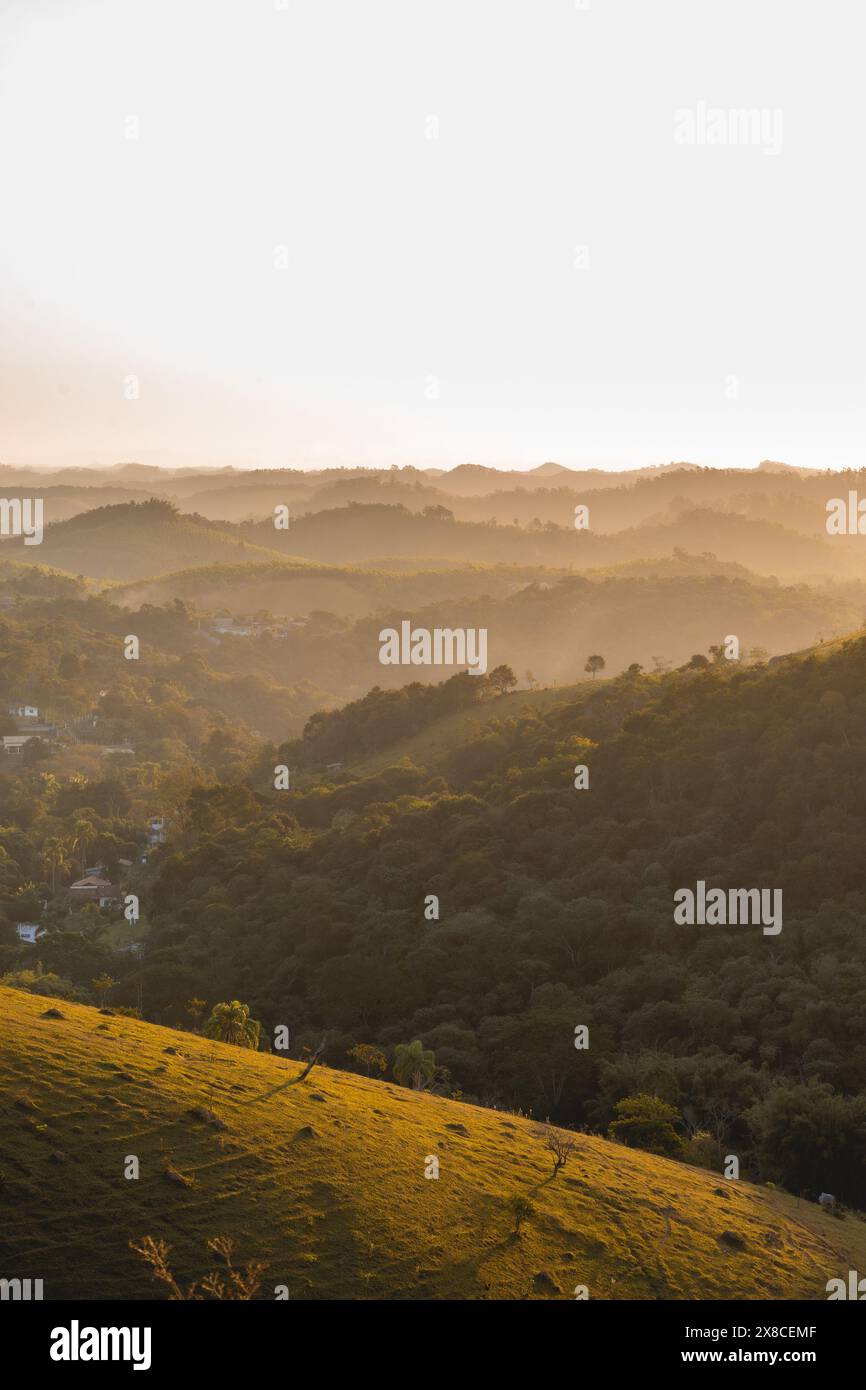 Beautiful Valley in Santa Branca, São Paulo, Brazil Stock Photo - Alamy