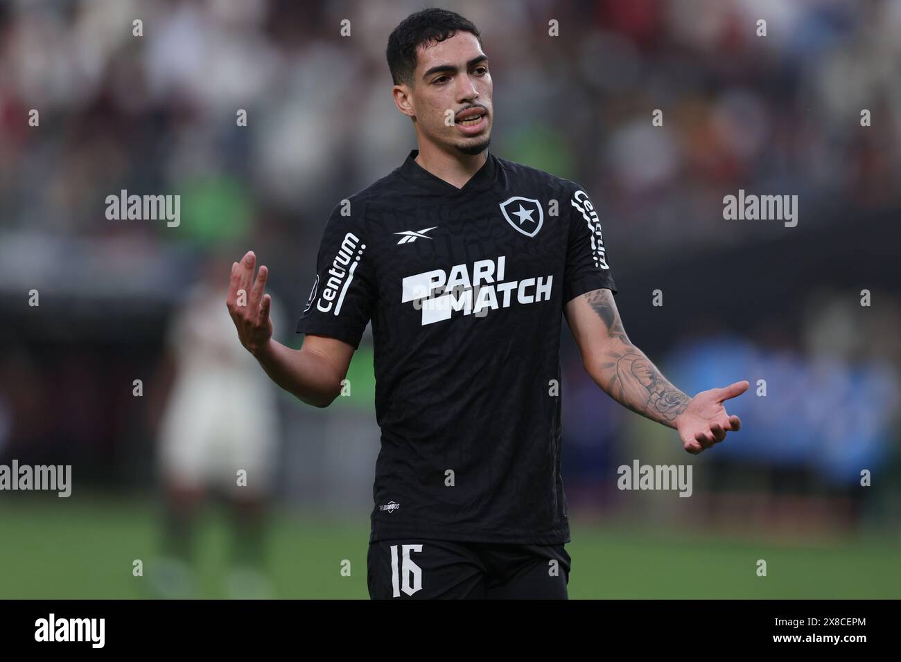 Lima, Peru. 17th May, 2024. Hugo of Botafogo during the CONMEBOL ...