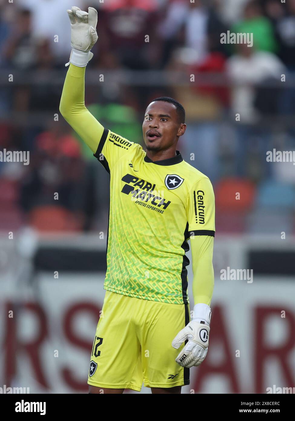 Lima, Peru. 17th May, 2024. John Victor of Botafogo during the CONMEBOL ...