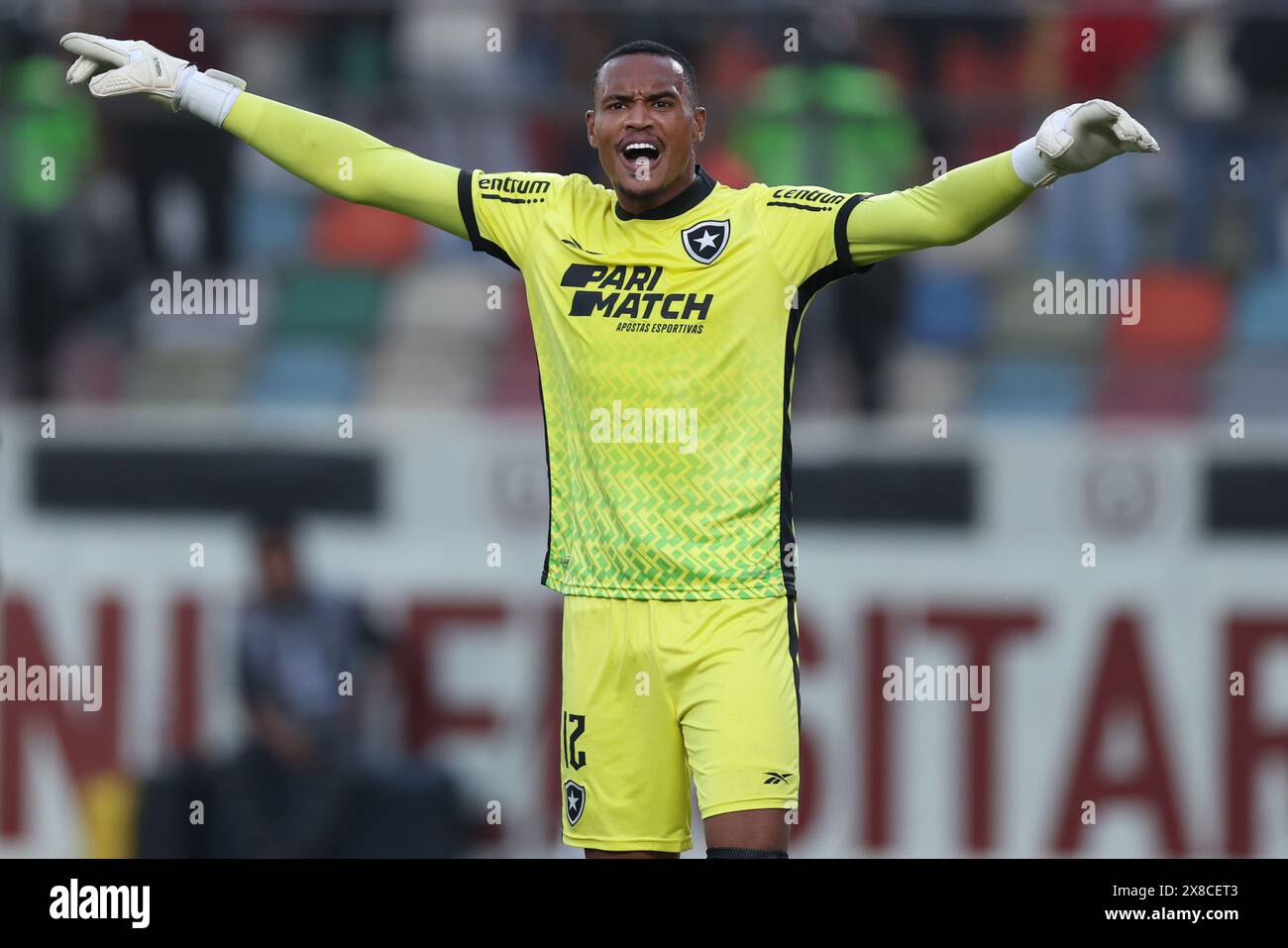 Lima, Peru. 17th May, 2024. John Victor of Botafogo during the CONMEBOL ...