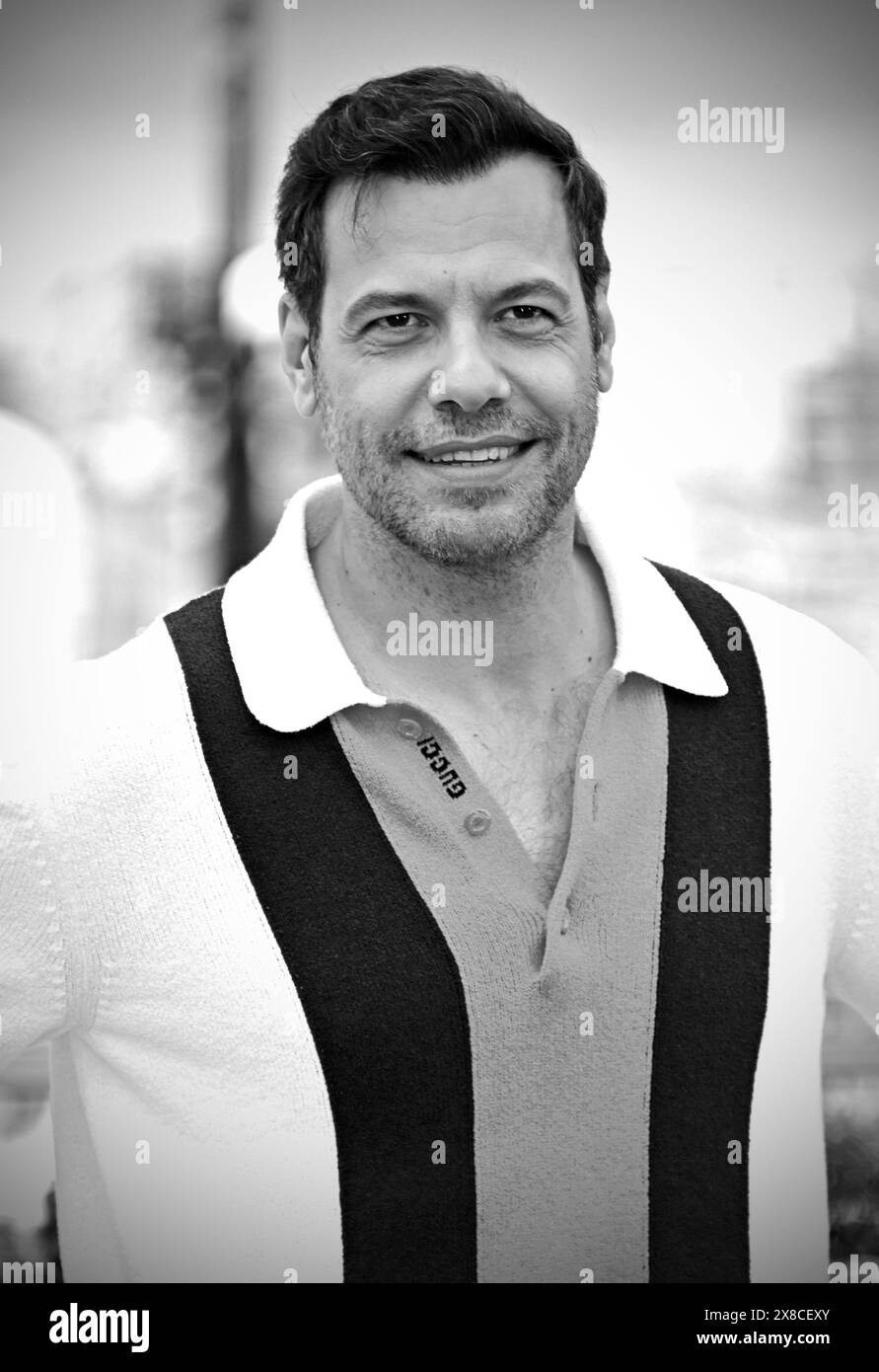 Laurent Lafitte (in Gucci) Photocall of the film "Le comte de Monte ...