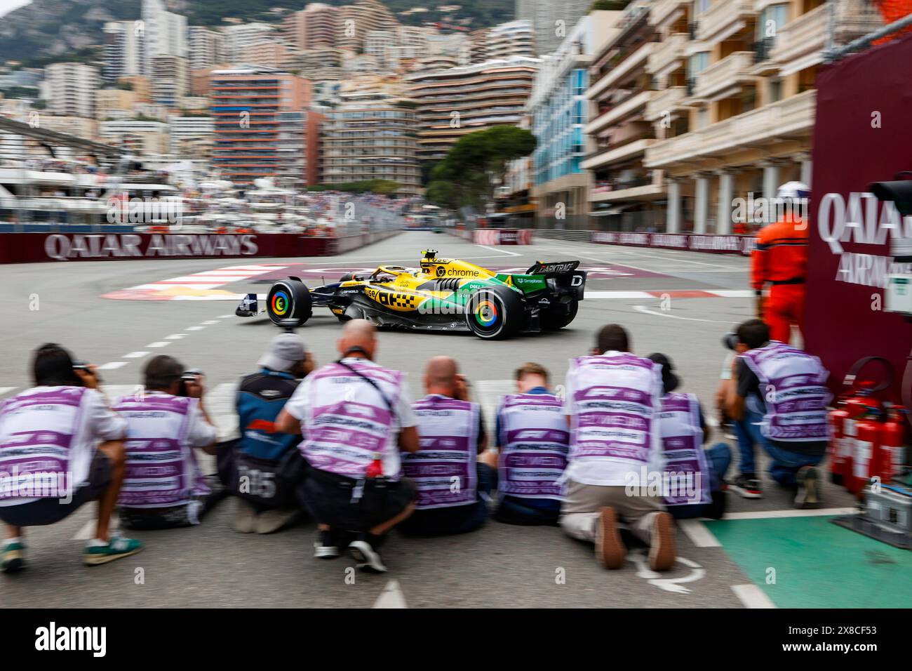 Monte-Carlo, Monaco. 24th May, 2024. #4 Lando Norris (GBR, McLaren Formula 1 Team), F1 Grand ...