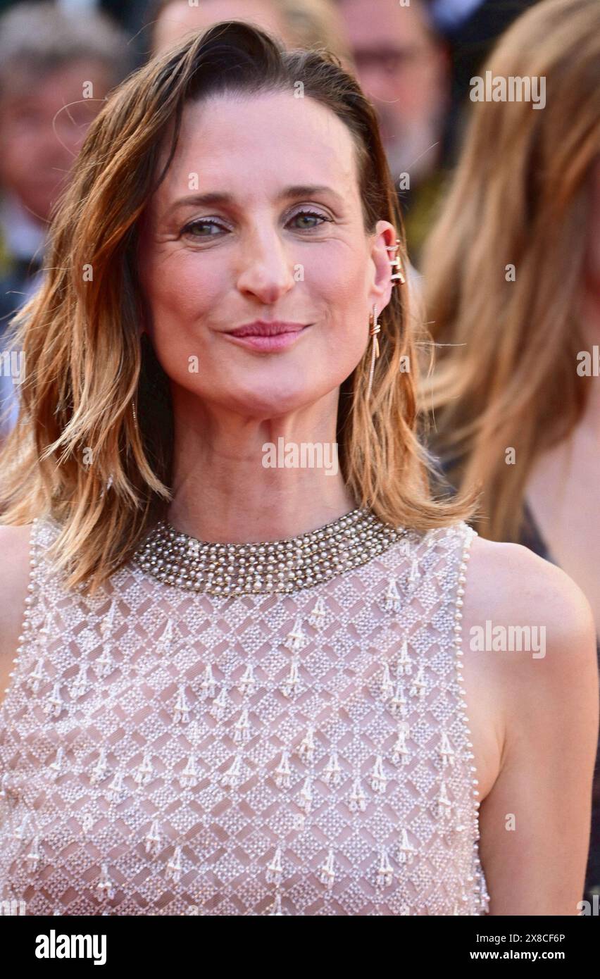 Camille Cottin (Tiffany & Co jewellery) "L'amour ouf" ('Beating Hearts ...