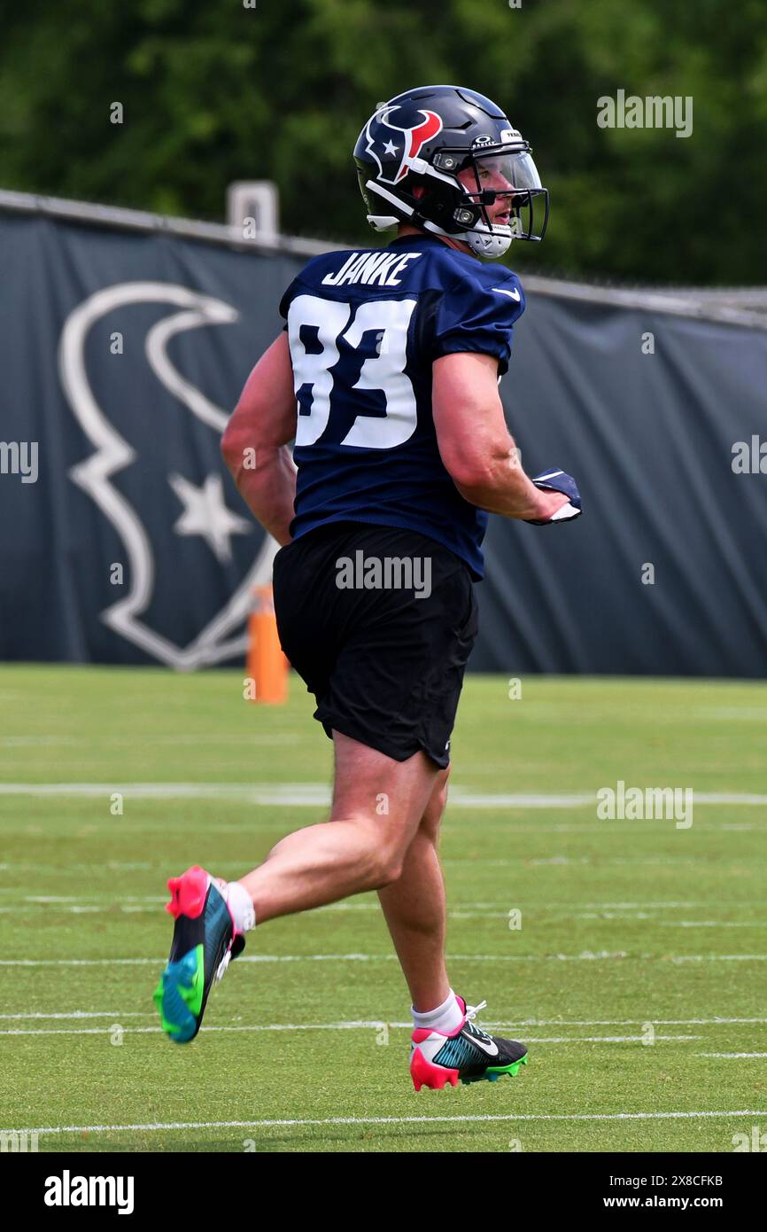 Houston Texan undrafted free agent #83, Jadon Jenke, wide receiver ...