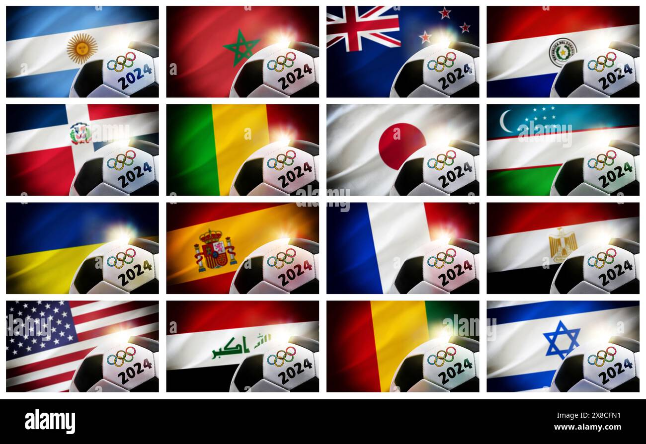 2024 Fifa World Cup Teams Flags