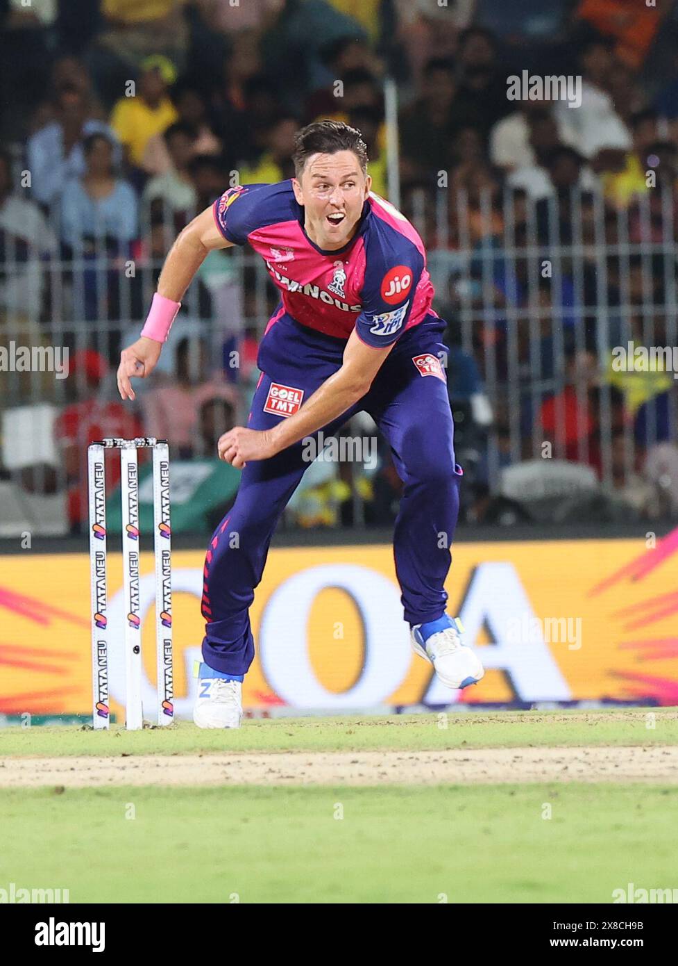 Chennai, India. 24th May, 2024. Tata IPL 2024 : Qualifier 2 SRH v RR Sunrisers Hyderabad v ...