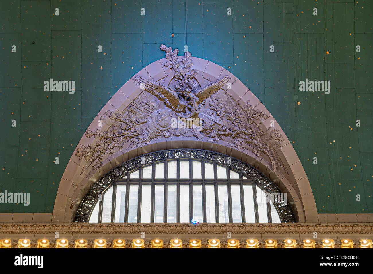 New York, NY, USA - August 2, 2023: Grand Central Terminal hall ...