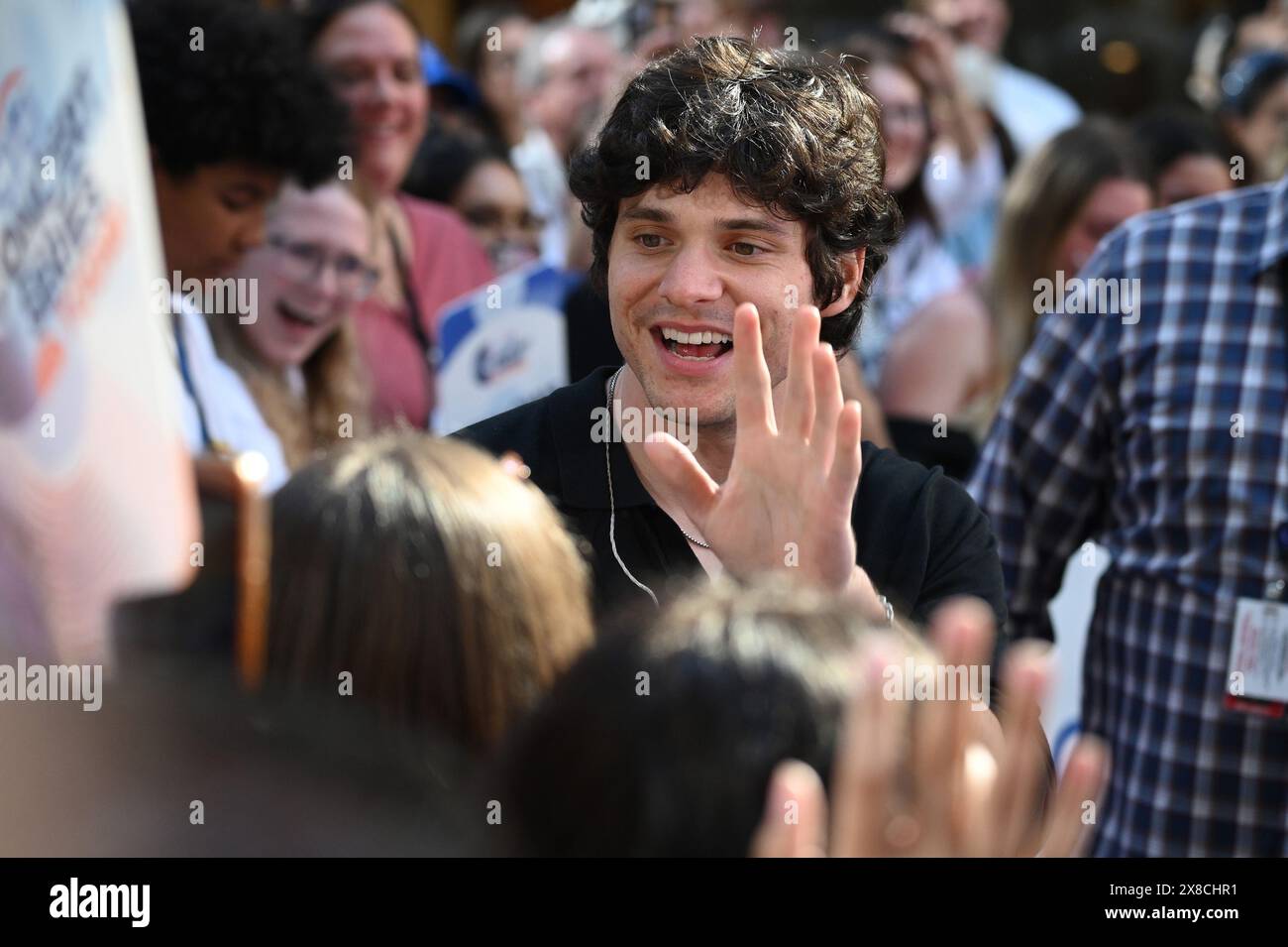 New York, USA. 24th May, 2024. Braeden Remasters of the 'Wallows' on ...