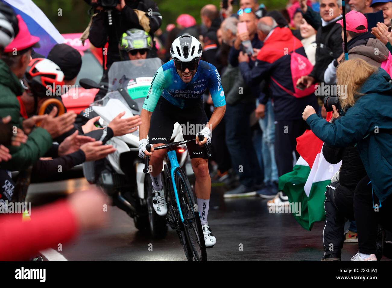 Italia. 24th May, 2024. Vendrame Andrea (Team Decathlon Ag2R La ...