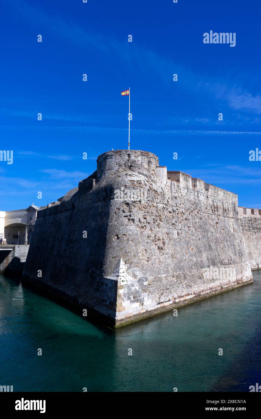 Monumental complex of the Royal Walls of Ceuta, Spain Stock Photo - Alamy