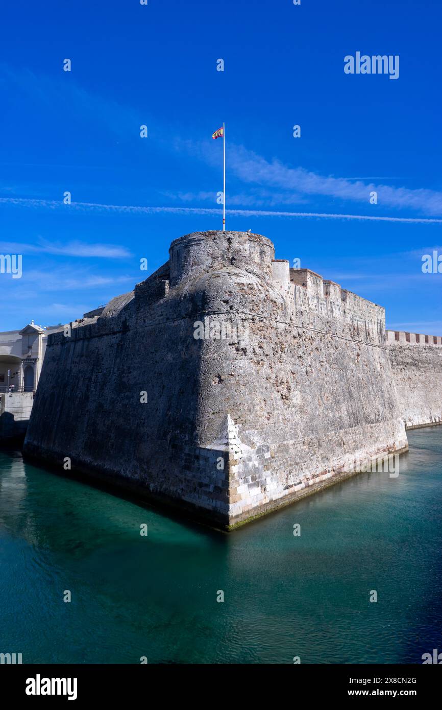 Monumental complex of the Royal Walls of Ceuta, Spain Stock Photo - Alamy