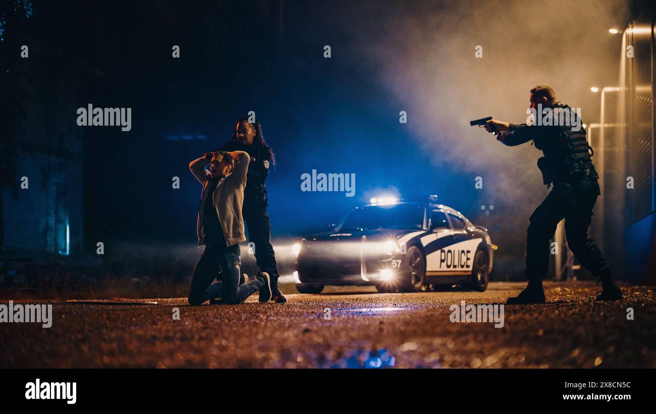 Police making arrest hi-res stock photography and images - Alamy