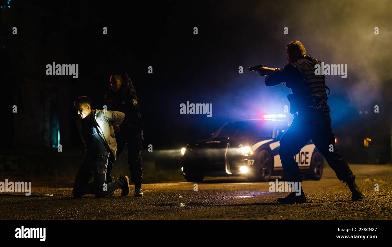 Police catch thief hi-res stock photography and images - Alamy