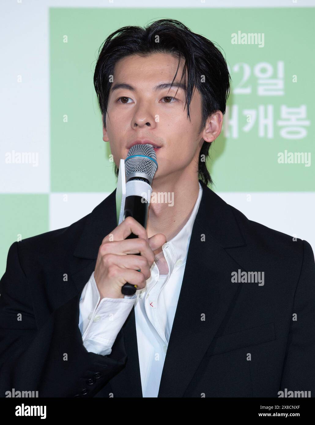 Seoul, South Korea. 24th May, 2024. Taiwanese actor and singer Greg Han ...