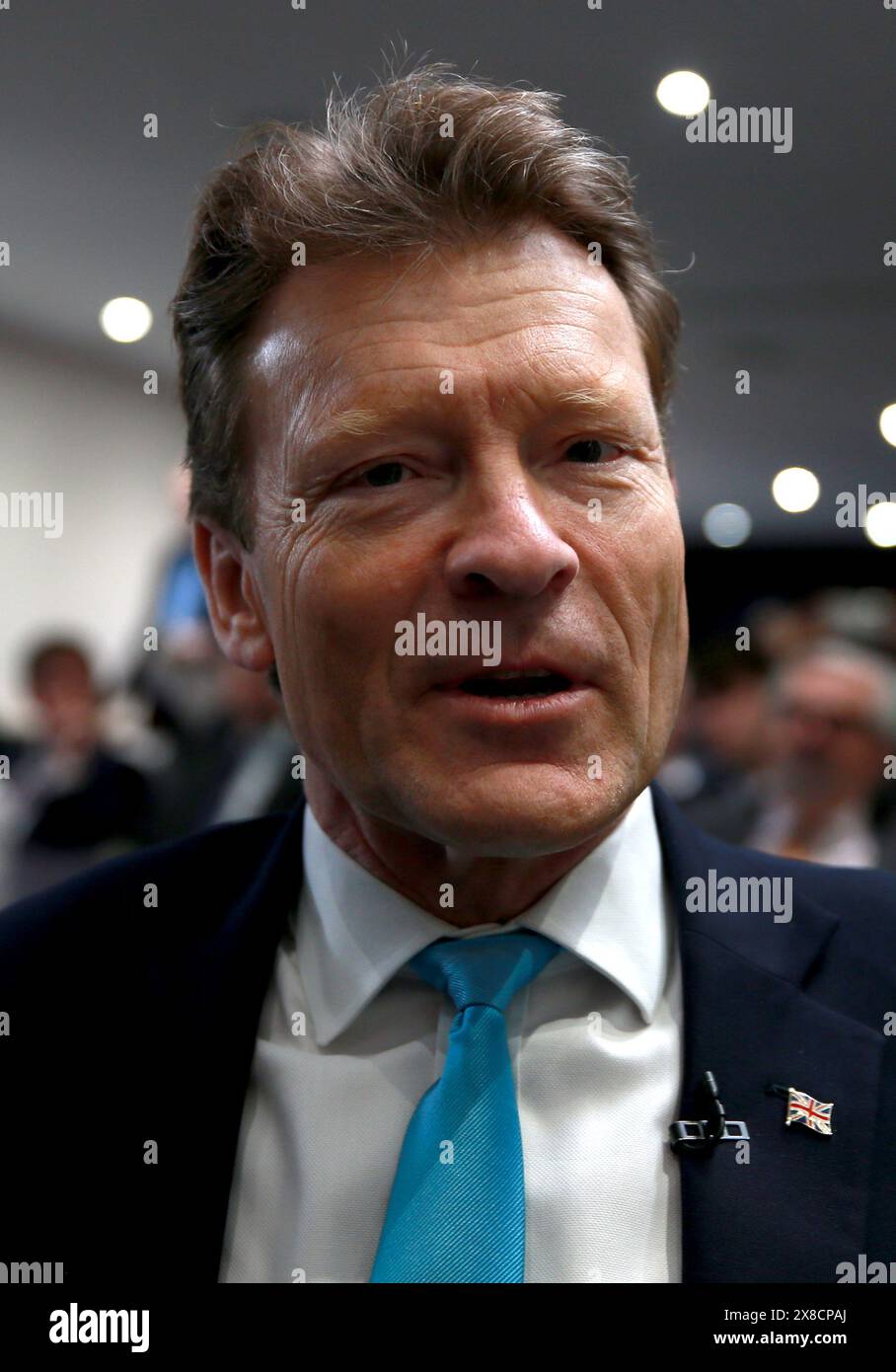 London, United Kingdom - May 23, 2024: Richard Tice, leader of Reform ...