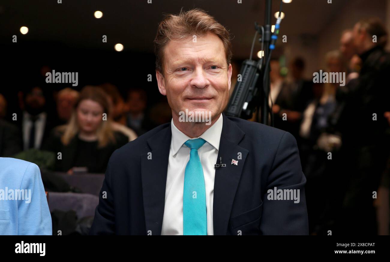 London, United Kingdom - May 23, 2024: Richard Tice, leader of Reform ...