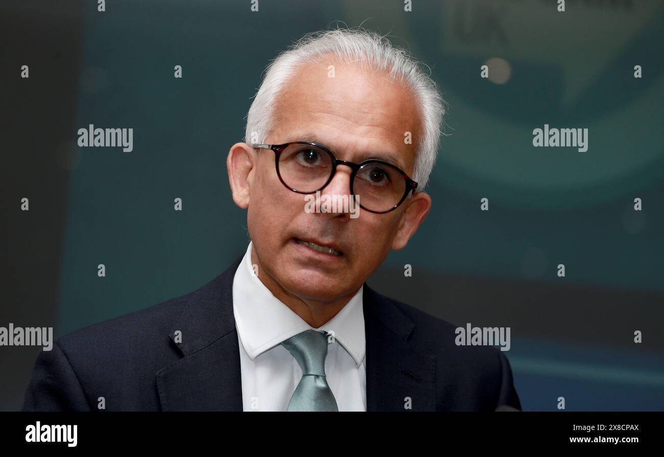 London, United Kingdom - May 23, 2024: Ben Habib attends the Reform UK ...