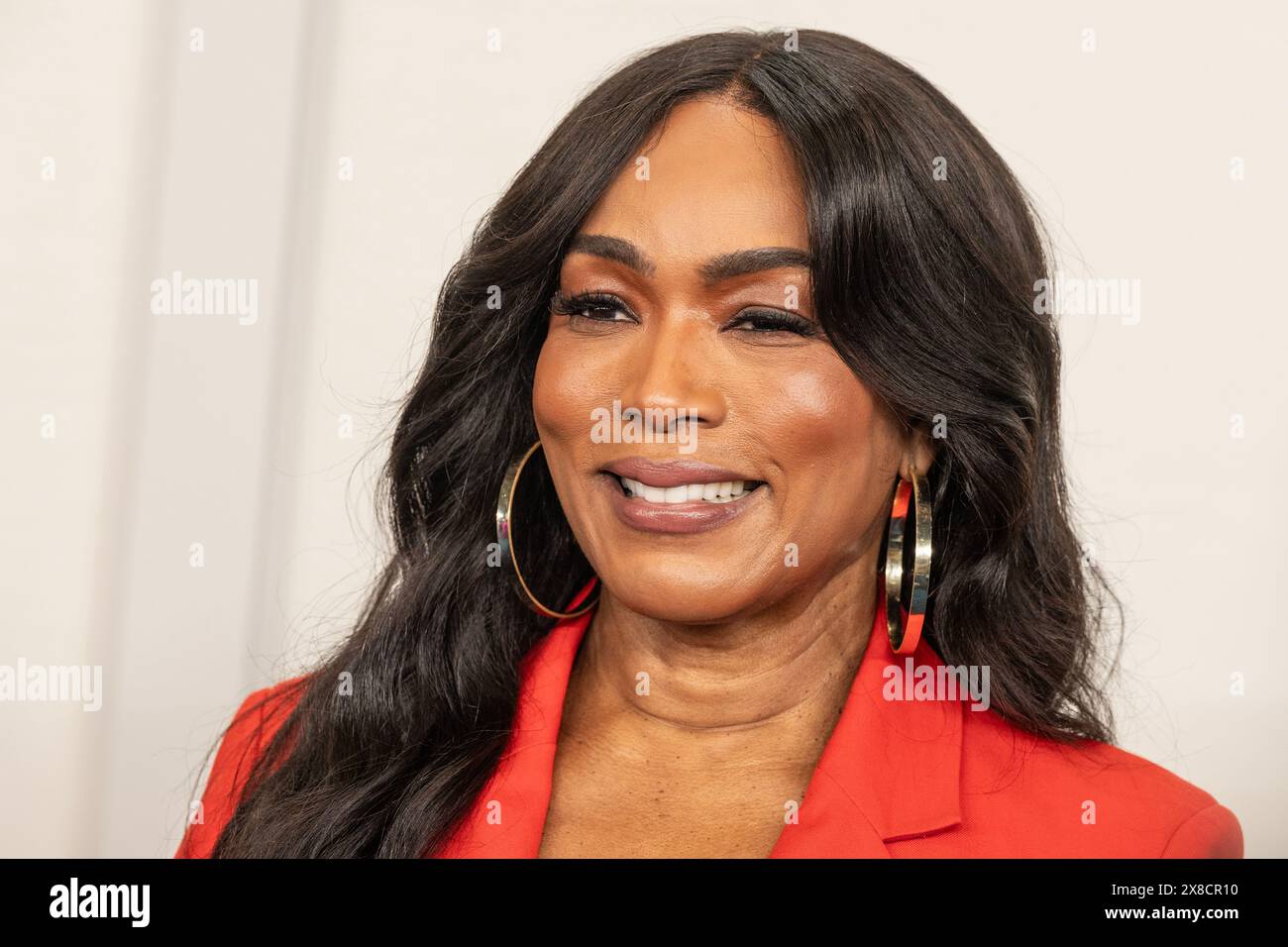 Angela Bassett attends 2024 Disney Upfront at Jacob Javits Center in ...
