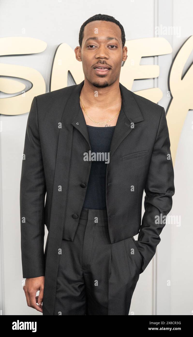 Tyler James Williams attends 2024 Disney Upfront at Jacob Javits Center ...