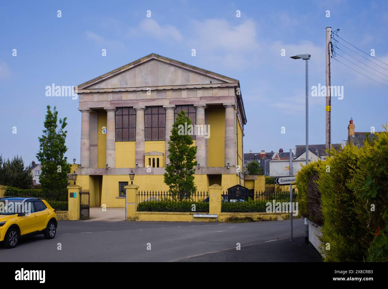 Portaferry presbyterian church designed by John Millar and opened in ...