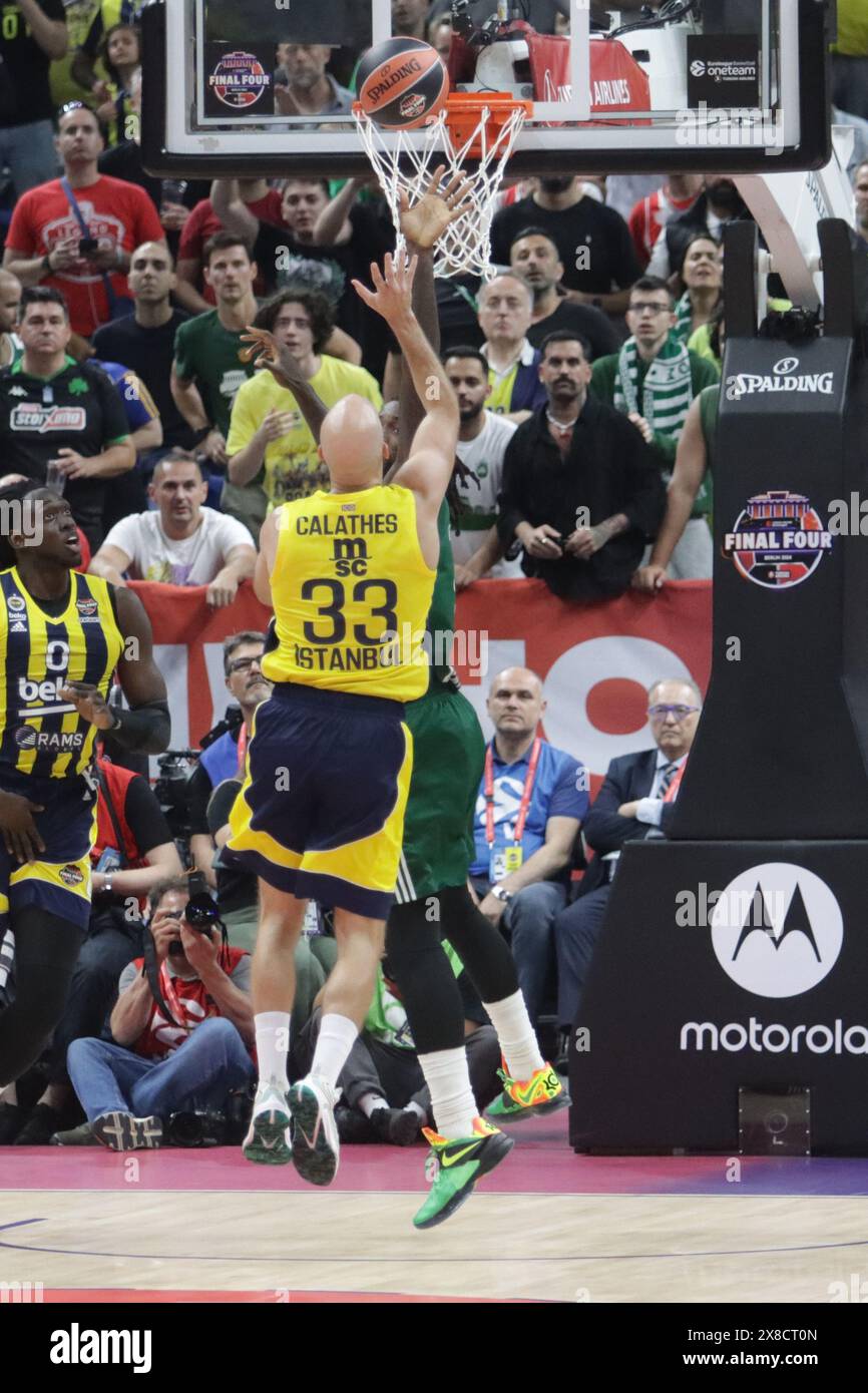 Berlin, Germany, 24, May, 2024. Nick Calathes in action during the ...
