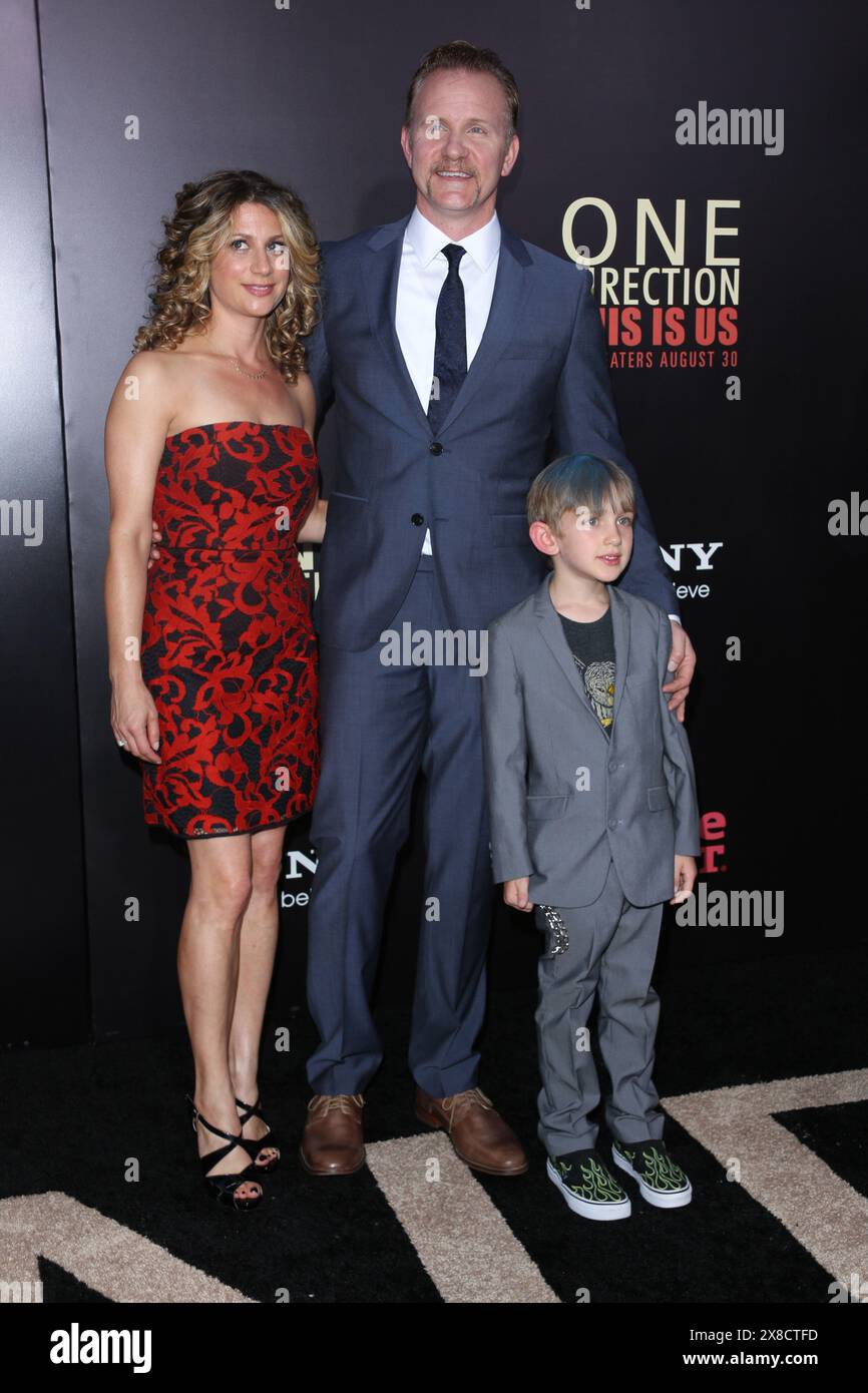 Morgan spurlock and laken spurlock hi-res stock photography and images ...