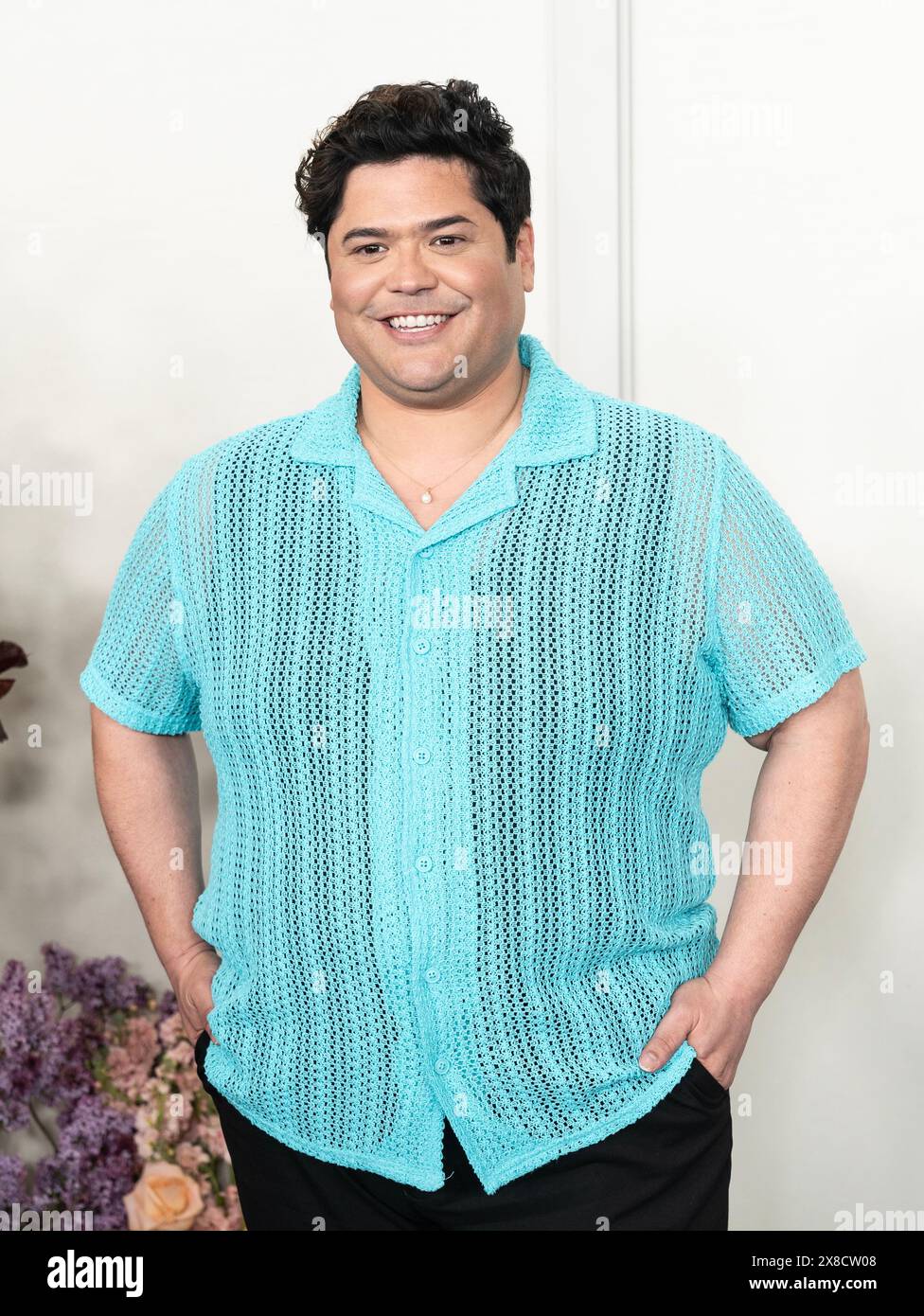 Harvey Guillen attends 2024 Disney Upfront at Jacob Javits Center in ...