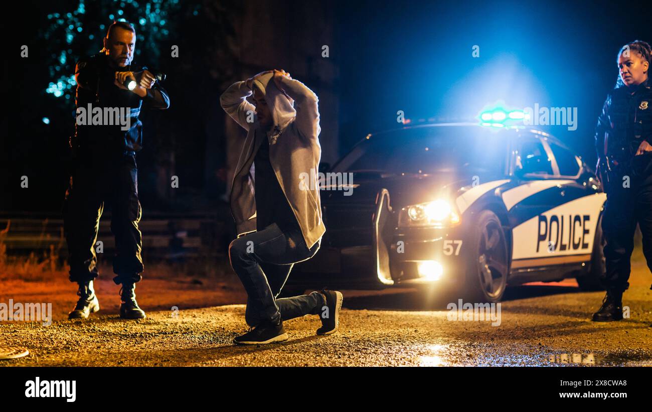 Police making arrest hi-res stock photography and images - Alamy