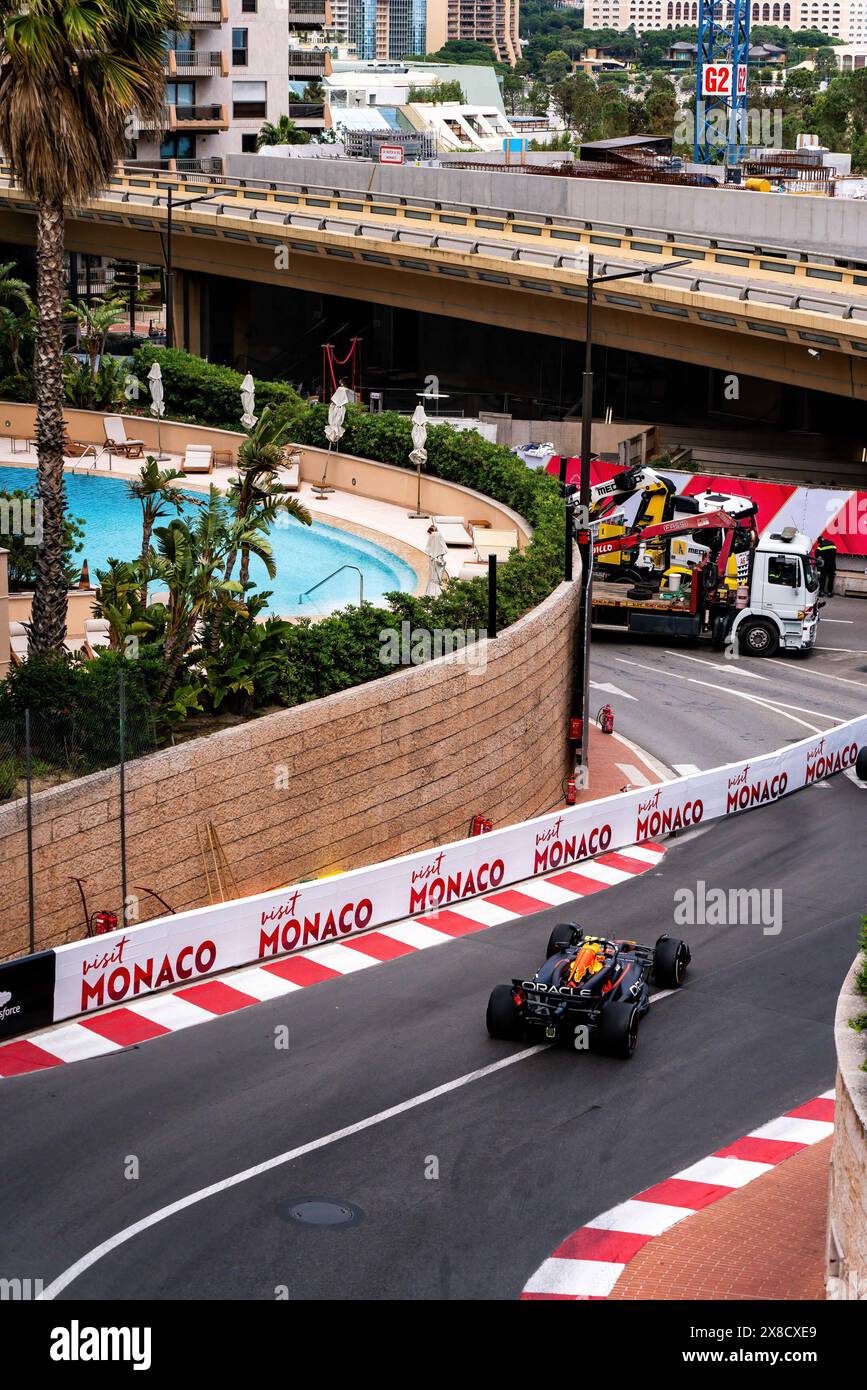 Monaco, Monaco. 24th May, 2024. Oracle Redbull F1 team's Mexican driver ...