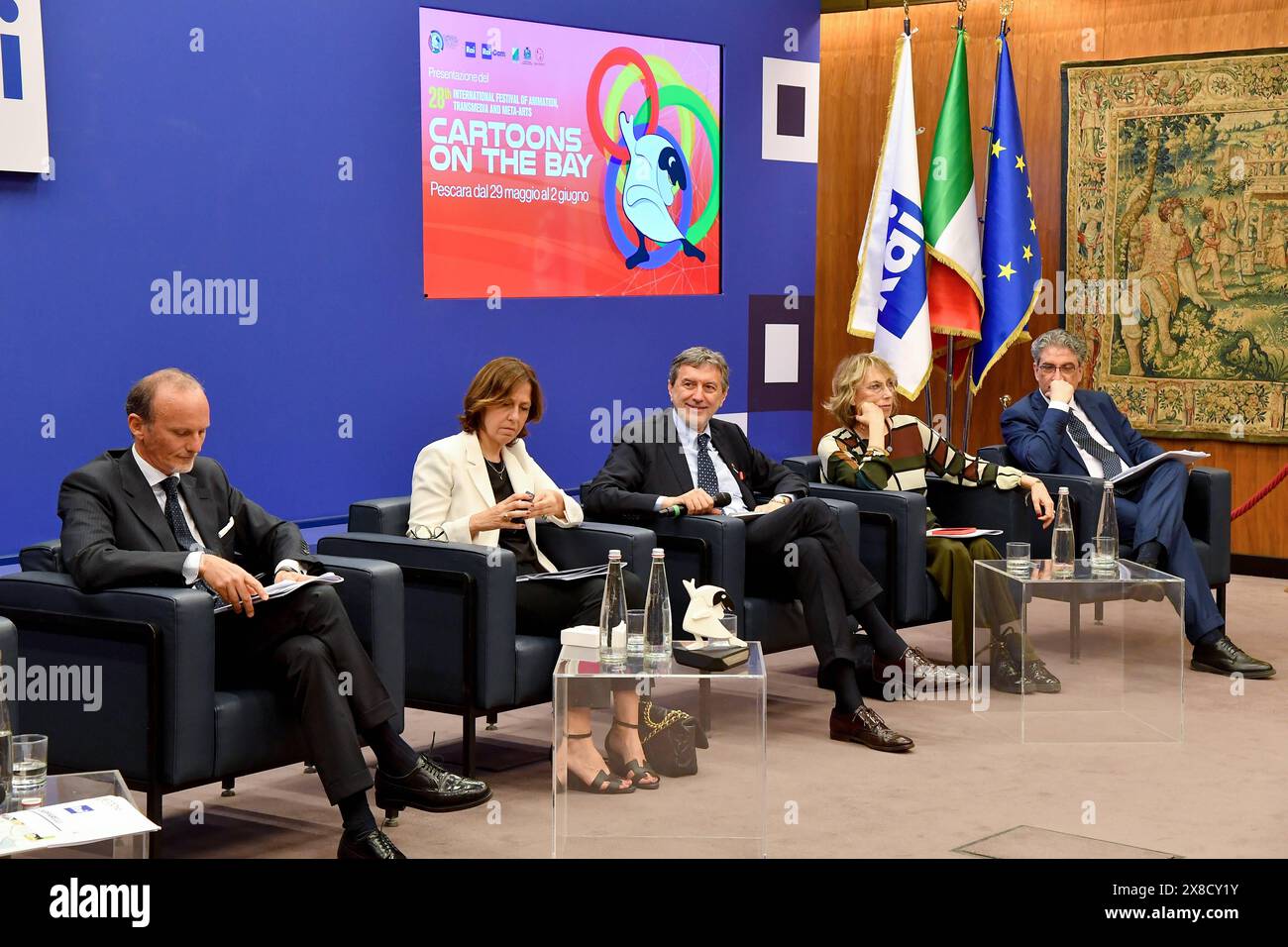 Rome, Italy. 24th May, 2024. Rome: Rai headquarters Viale Mazzini ...
