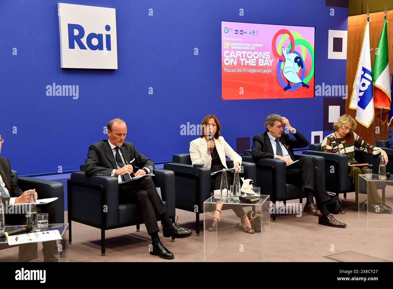 Rome, Italy. 24th May, 2024. Rome: Rai headquarters Viale Mazzini ...
