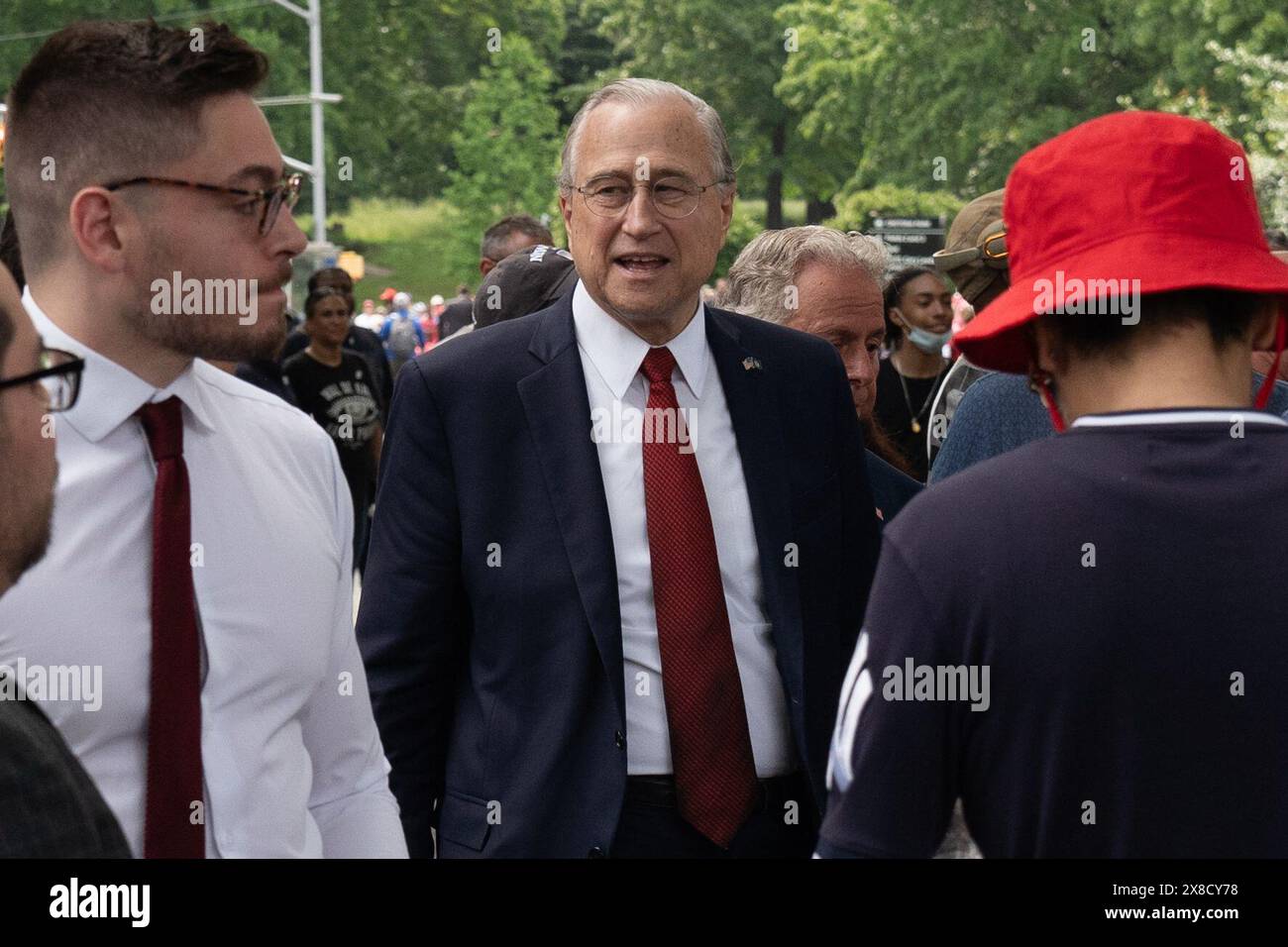 Bronx, United States. 23rd May, 2024. Edward F. Cox arrives at the ...
