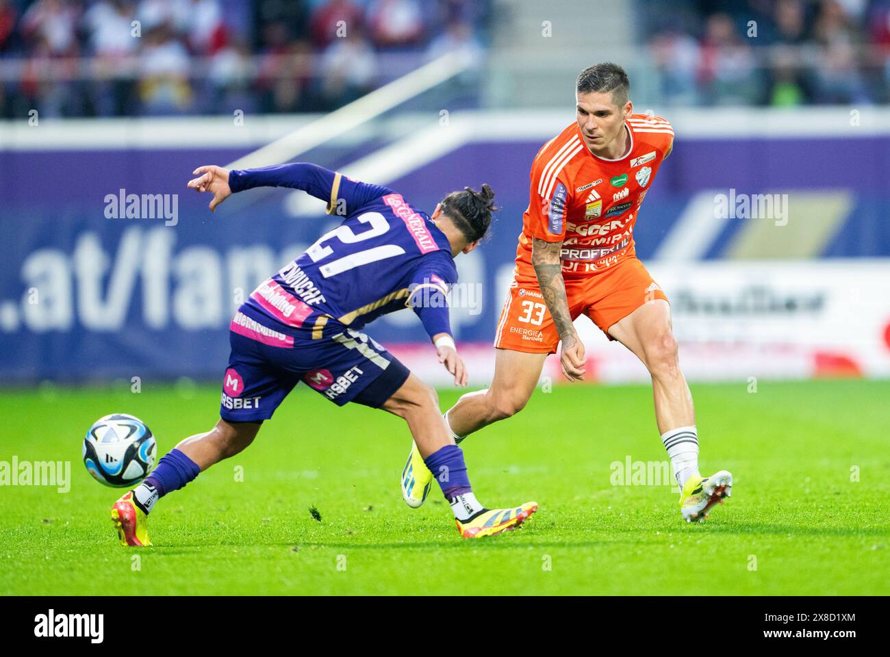 ABD0102 20240524 - WIEN - ÖSTERREICH: vlnr.: Hakim Guenouche (FK ...