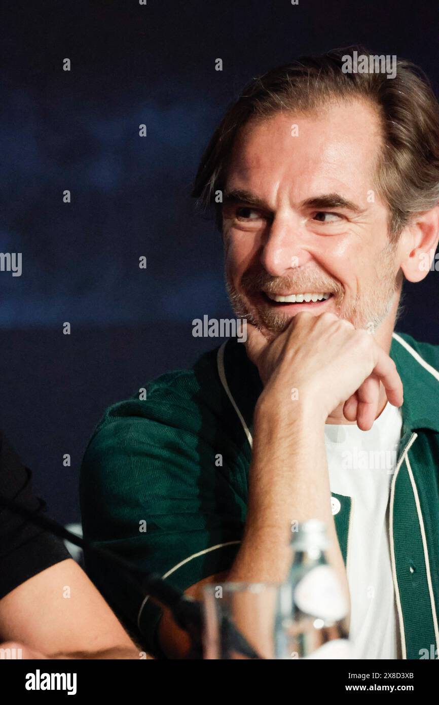 Cannes, France. 23rd May, 2024. Matthieu Delaporte at Le Comte De Monte ...