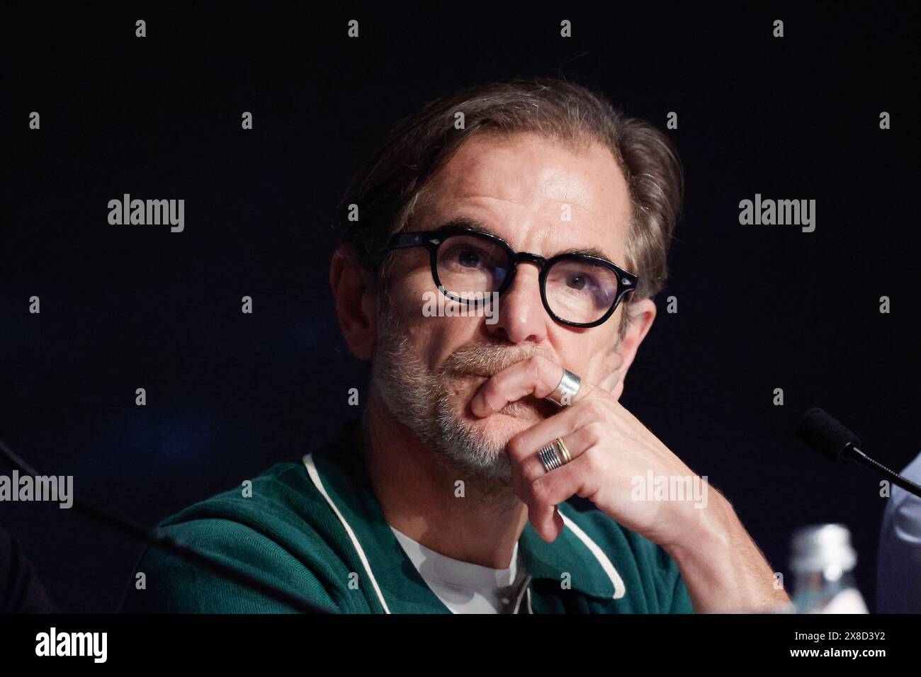 Cannes, France. 23rd May, 2024. Matthieu Delaporte at Le Comte De Monte ...