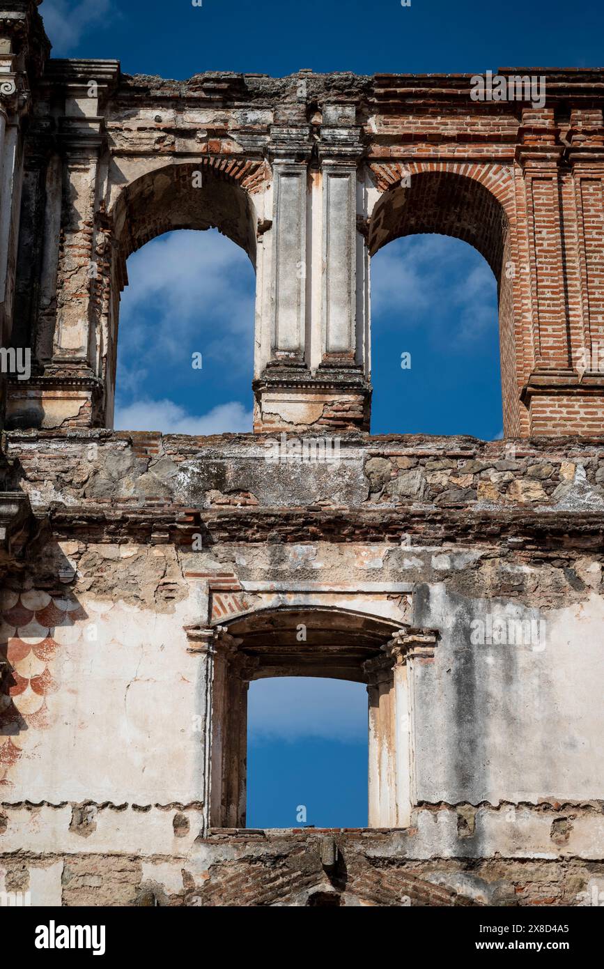 Ruins of The Church and convent of the Society of Jesus, built in the ...