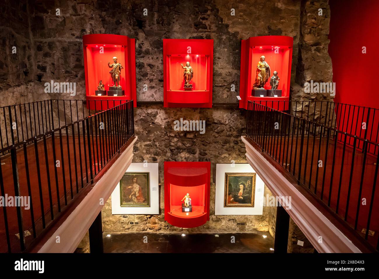 The Museum of colonial art exhibiting painting and sculpture from 16th ...