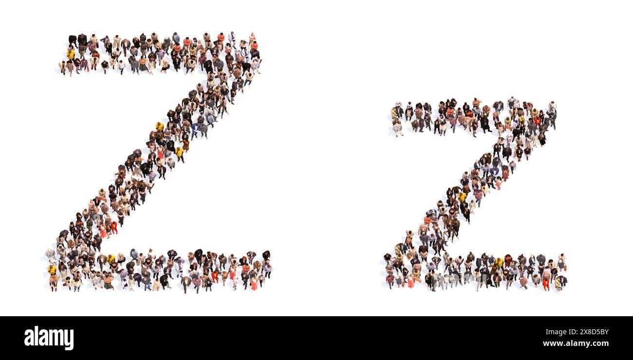 Large group people forming person hi-res stock photography and images ...