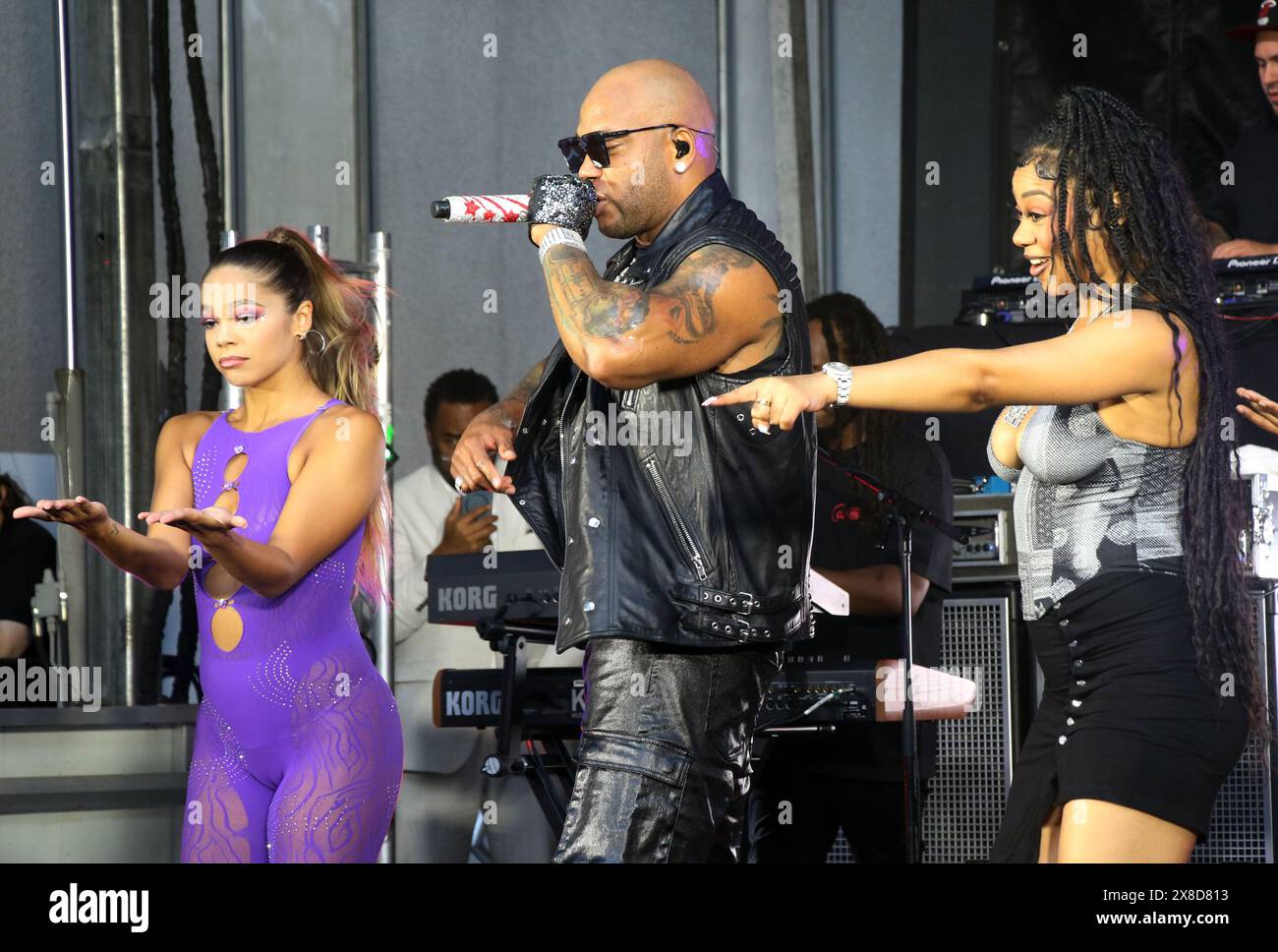 May 24, 2024 Flo Rida perform on Fox & Friends All-American Summer ...