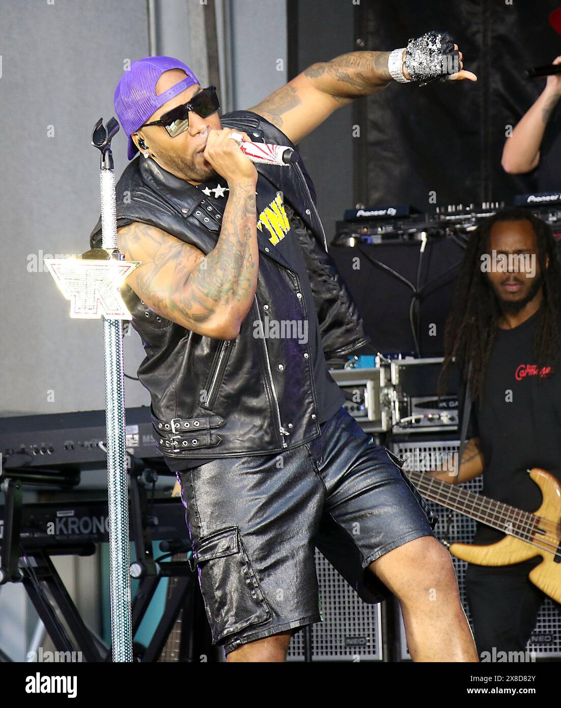 May 24, 2024 Flo Rida perform on Fox & Friends All-American Summer ...