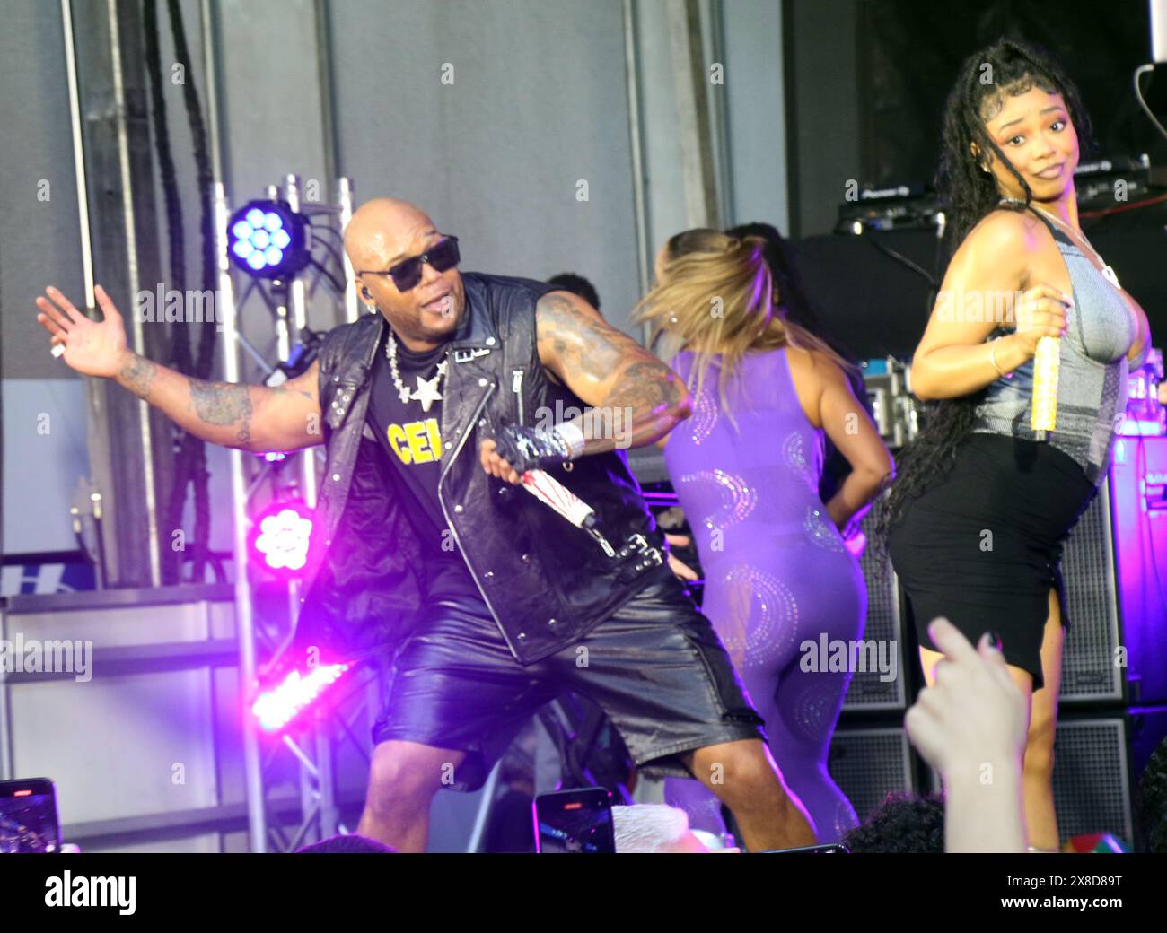 May 24, 2024 Flo Rida perform on Fox & Friends All-American Summer ...