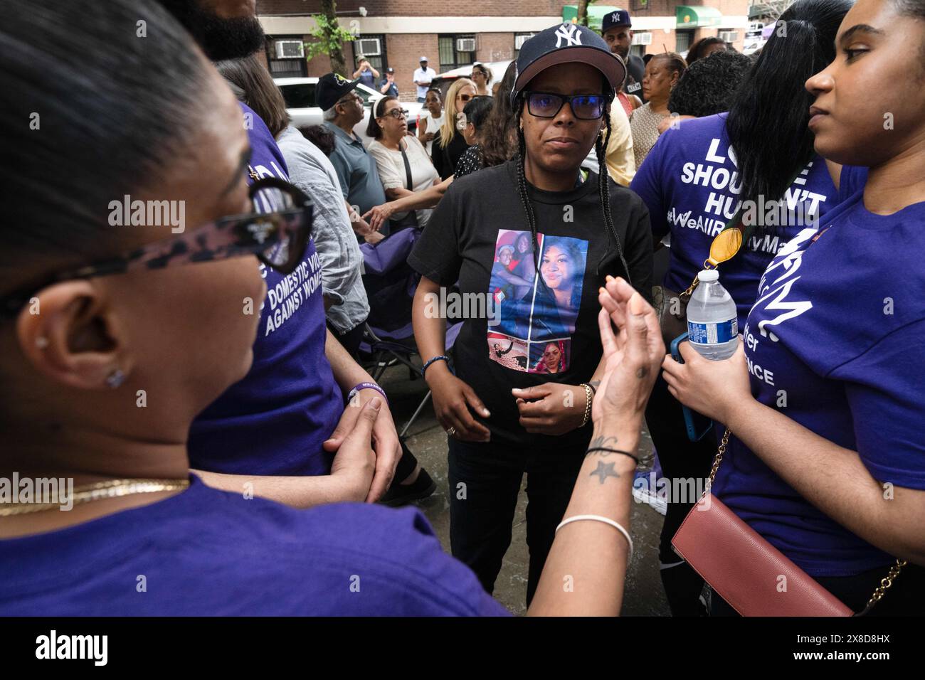 New York, New York, USA. 23rd May, 2024. A vigil was held for domestic ...
