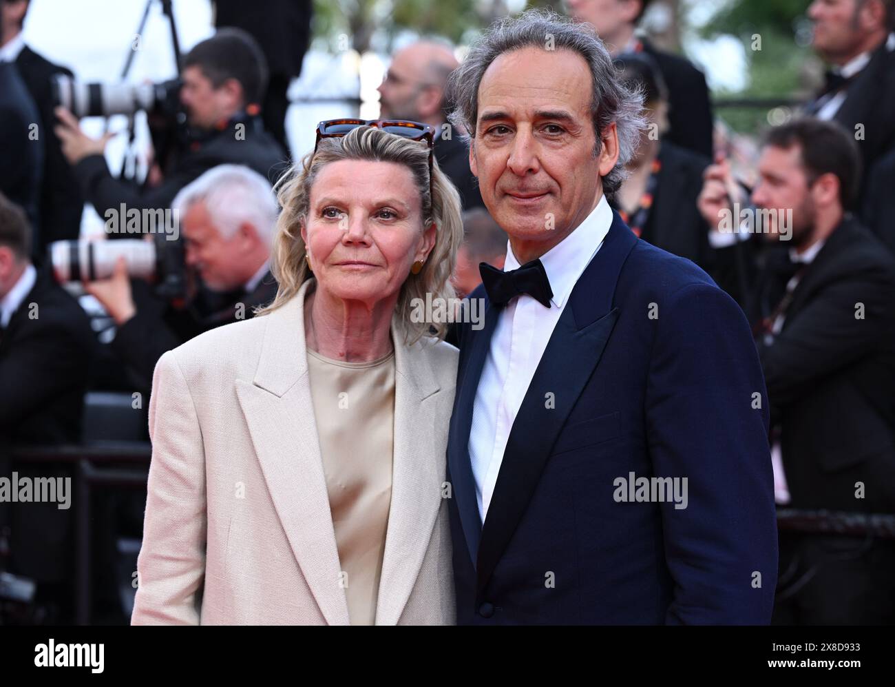 Cannes, France. May 24th, 2024. Alexandre Desplat arriving at The Most ...