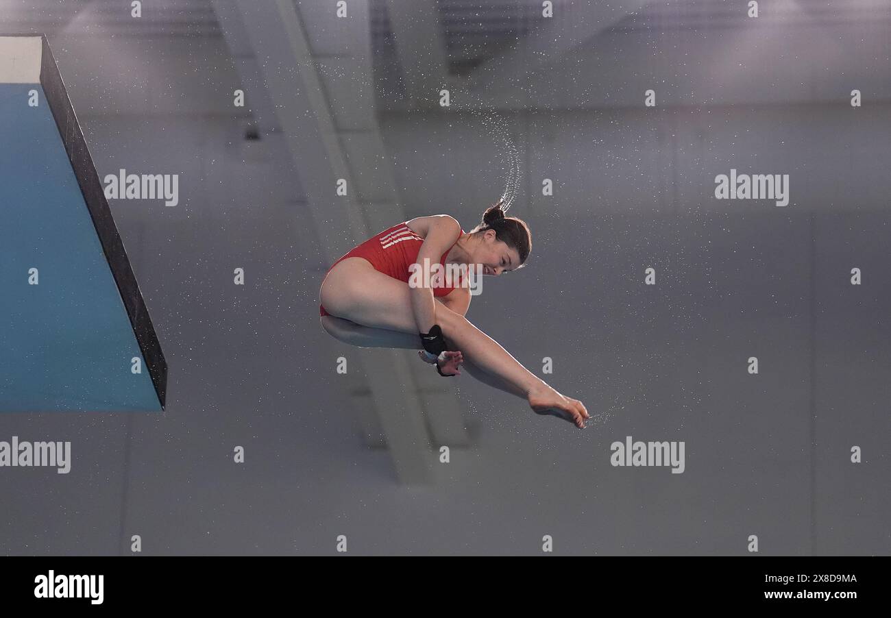 Andrea Spendolini-Sirieix on her way to winning the gold medal in the ...